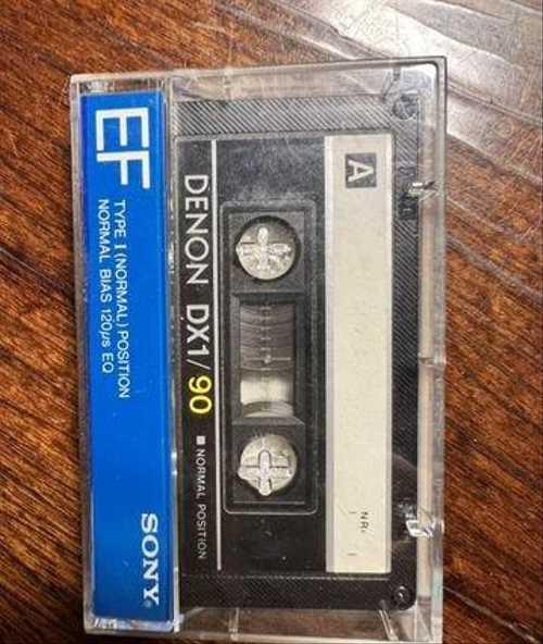 Аудиокассета denon DX1/90