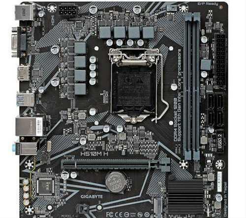 Плата Gigabyte LGA1200 H510 H510M H 2xDDR4 1xPCI-E