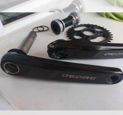 Система Shimano Deore FC-M6120-1 175мм 32T SM-BB52