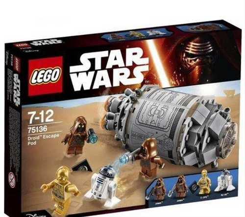 Lego 75136 Droid Escape Pod новый