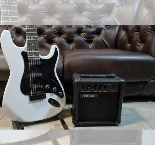 Электрогитара Stratocaster + Комбик (Комплекты)