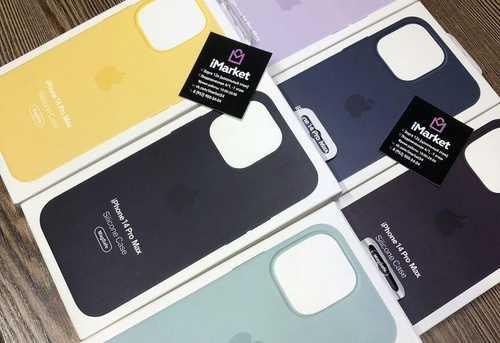 Чехлы silicone case для iPhone