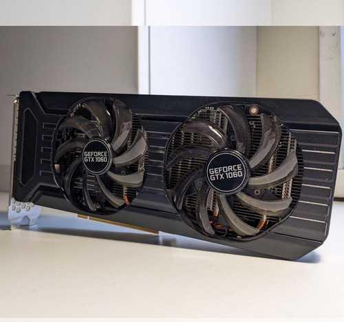 Видеокарта GTX 1060 6GB Palit Dual