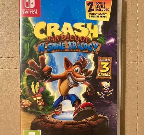 Crash Bandicoot N'sane Trilogy Nintendo Switch