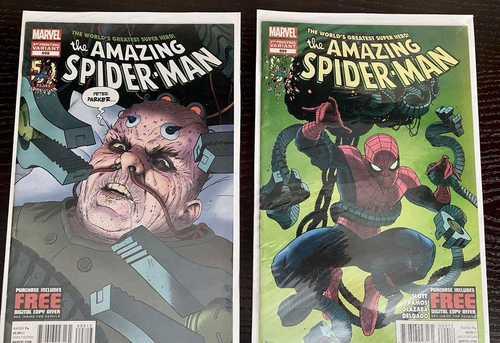 Комиксы The Amazing Spider-Man 698-699