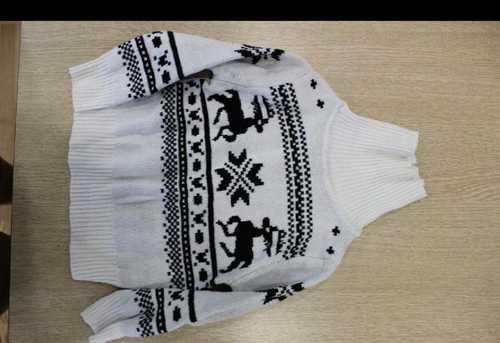 Новогодний свитер детский