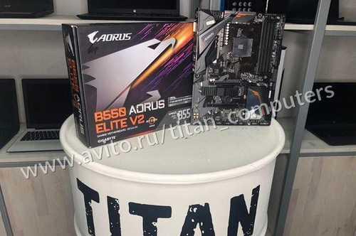 Материнская плата Gigabyte B450 aorus elite