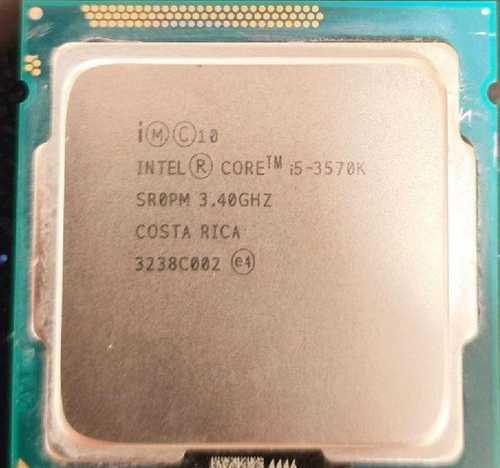 Процессор intel core i5 3570k