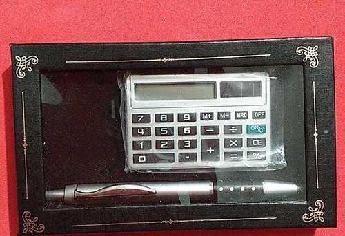 Подарочный набор калькулятор и ручка