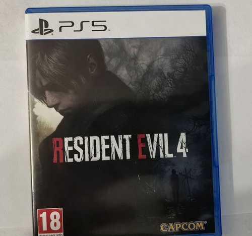 Resident evil 4 remake ps5 диск