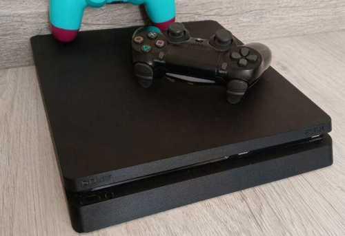 Sony playstation 4 PS4 slim 500gb 75 игр