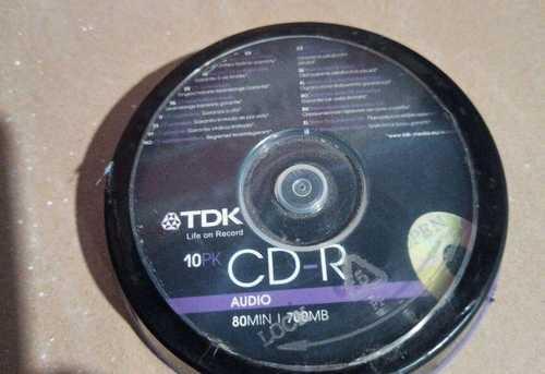 TDK CD-R Audio диск 10шт