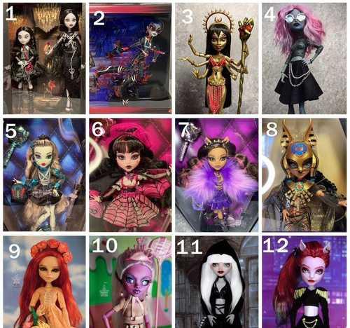 Куклы монстер хай monster high haunt couture