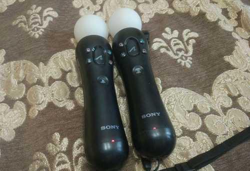 Продам 2 PS Move + PS3 eye camera