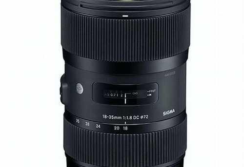 Sigma AF 18-35mm f/1.8 DC HSM Art Canon EF-S объек