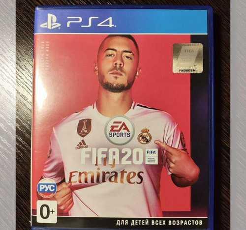 Диск для ps4 FIFA 2020