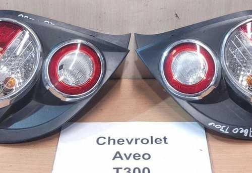 Фонарь тюнинг Chevrolet Aveo T300, хетчбэк, 16г