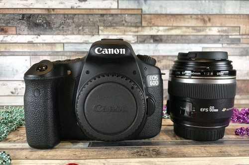 Canon EOS 60D kit EF-S 60mm f/2.8 Macro USM (A495)
