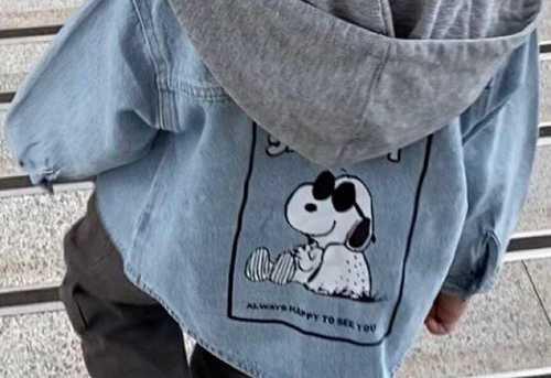 Джинсовая куртка-рубашка для мальчика Zara