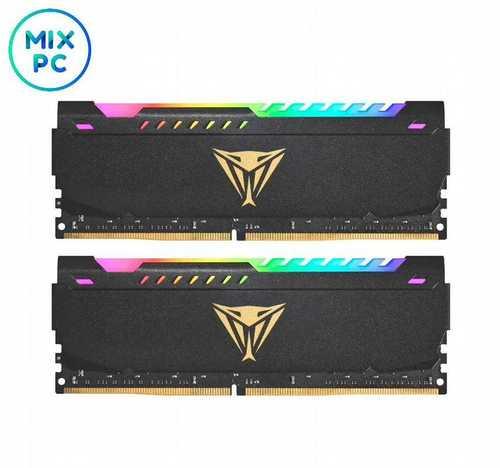 Модуль памяти DDR4 16GB (2x8GB) 3600Mhz Patriot Vi