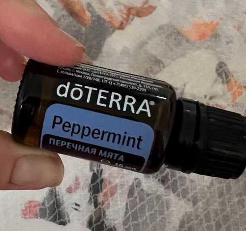 Масло doterra перечная мята