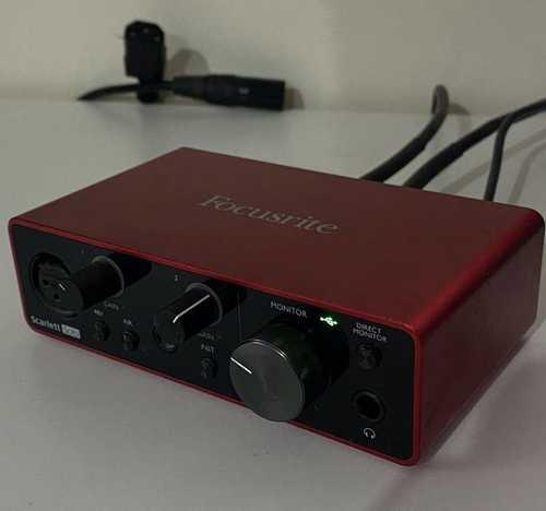 Звуковая карта focusrite scarlett solo 3rd gen