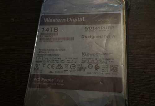 Жесткий диск Western Digital 14TB WD141purp