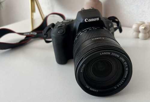 Зеркальный фотоаппарат canon eos 200d kit-EF-S
