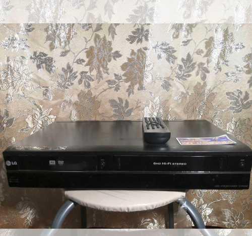 DVD-рекордер VCR LG, модель dvrk 898, с караоке