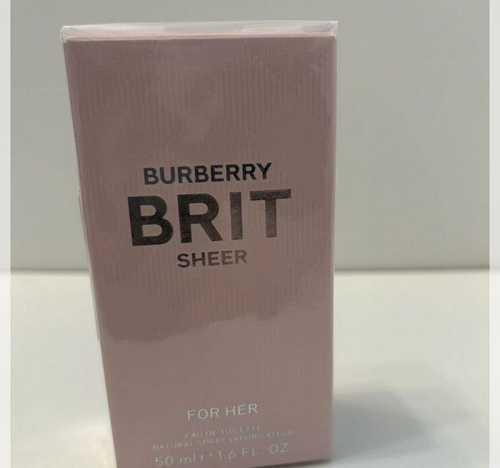 Burberry brit sheer 50 мл