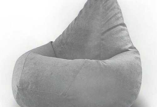 Кресло мешок груша, цвет серый, 4XL