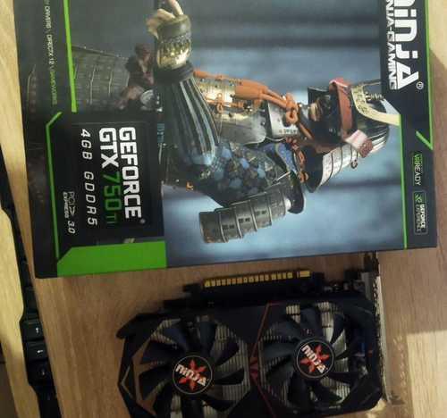 Видеокарта gtx 750ti 4gb