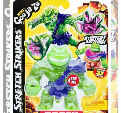 Фигурка GooJitZu Stretch Strikers Gooey Rock Jaw