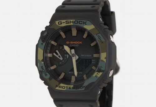 Наручные часы casio GA-2100 черный, хаки