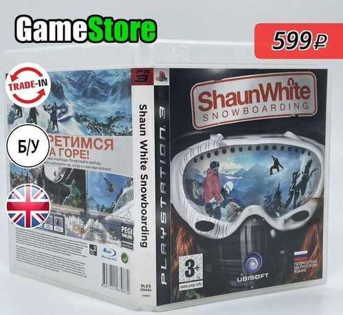 Shaun White Snowboarding (PS3 видеоигра, рус б/у