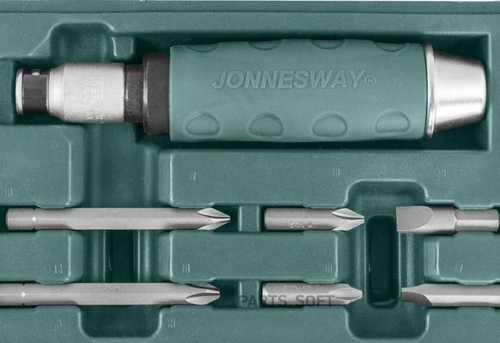 Jonnesway AG010055A Ударная отвертка с битами SL 8