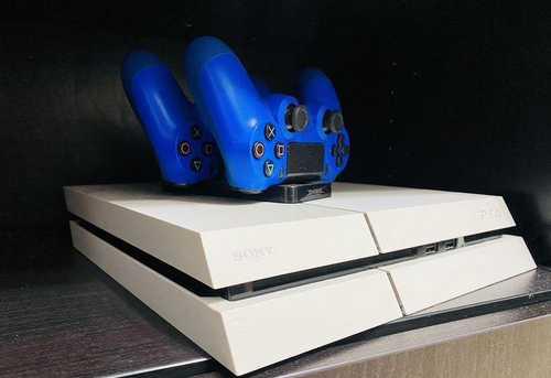 Sony playstation 4 fat+ 2 джостика,подписка