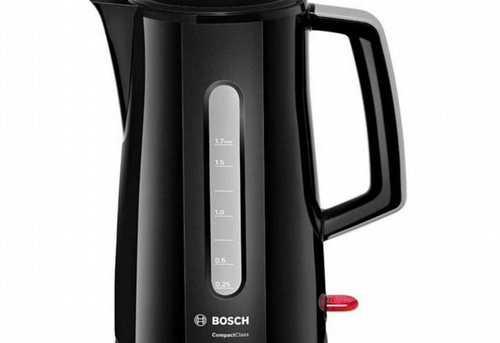 Чайник электрический Bosch TWK3A013, 2400 Вт, черн