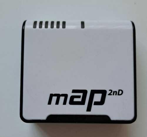 Wi-Fi роутер MikroTik mAP 2nD, белый