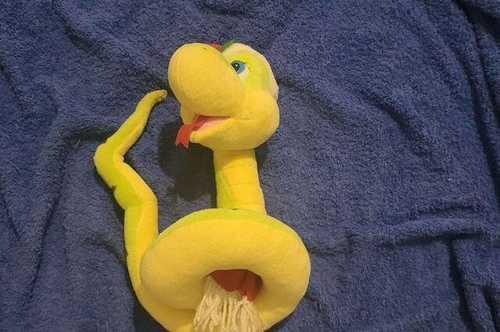 Змея детская мягкая игрушка