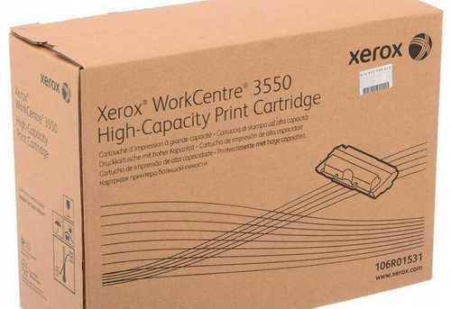 106R01531 Тонер-картридж Xerox для WC 3550 черный