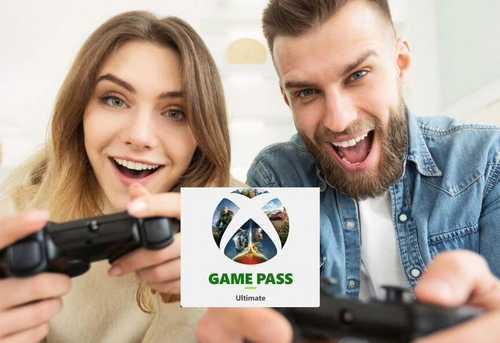 Подписка xbox Game pass ultimate