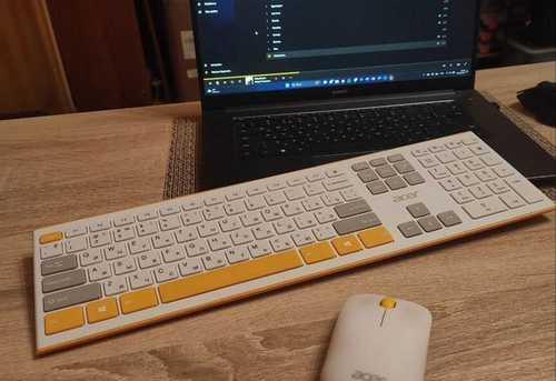 Беспроводная клавиатура и мышь Acer