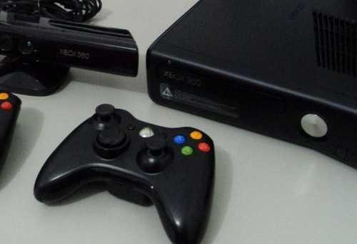 Slim Xbox 360 Kinect и 2 джойстика игры в идеале