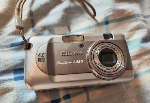 Фотоаппарат canon powershot a420
