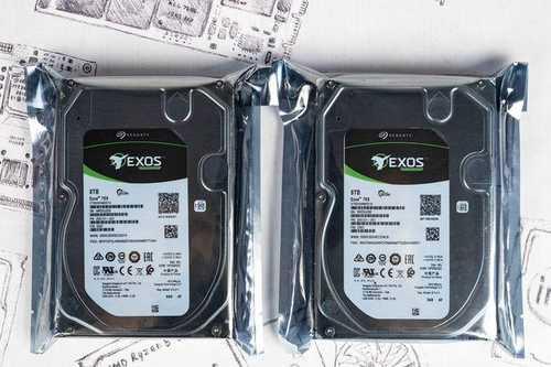 3.5" жесткий диск Seagate Exos 7E8 8Tb SAS