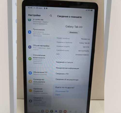 Планшет/Samsung/Galaxy Tab A9