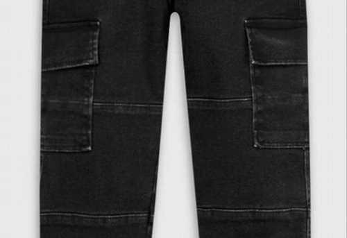 Новые джинсы на флисе р.152