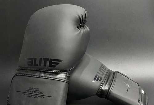 Боксерские перчатки Elite Boxing Black