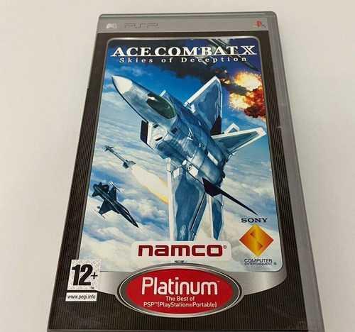 Игра "Ace Combat X Skies Of Deception" для PSP